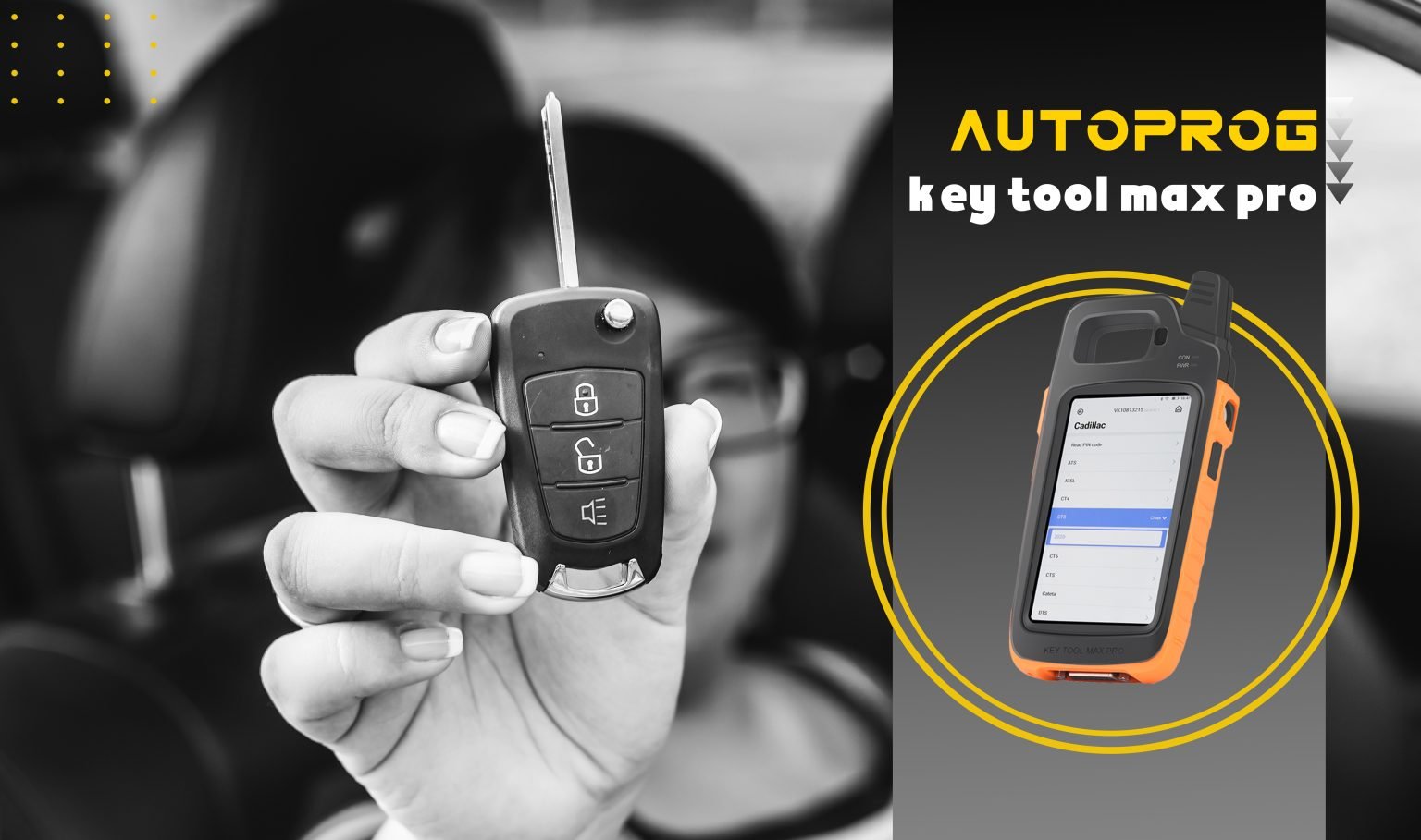 پروگرامر KEY TOOL MAX PRO مخصوص کلید ایموبلایزر ریموت و سرویسهای خودرو ...
